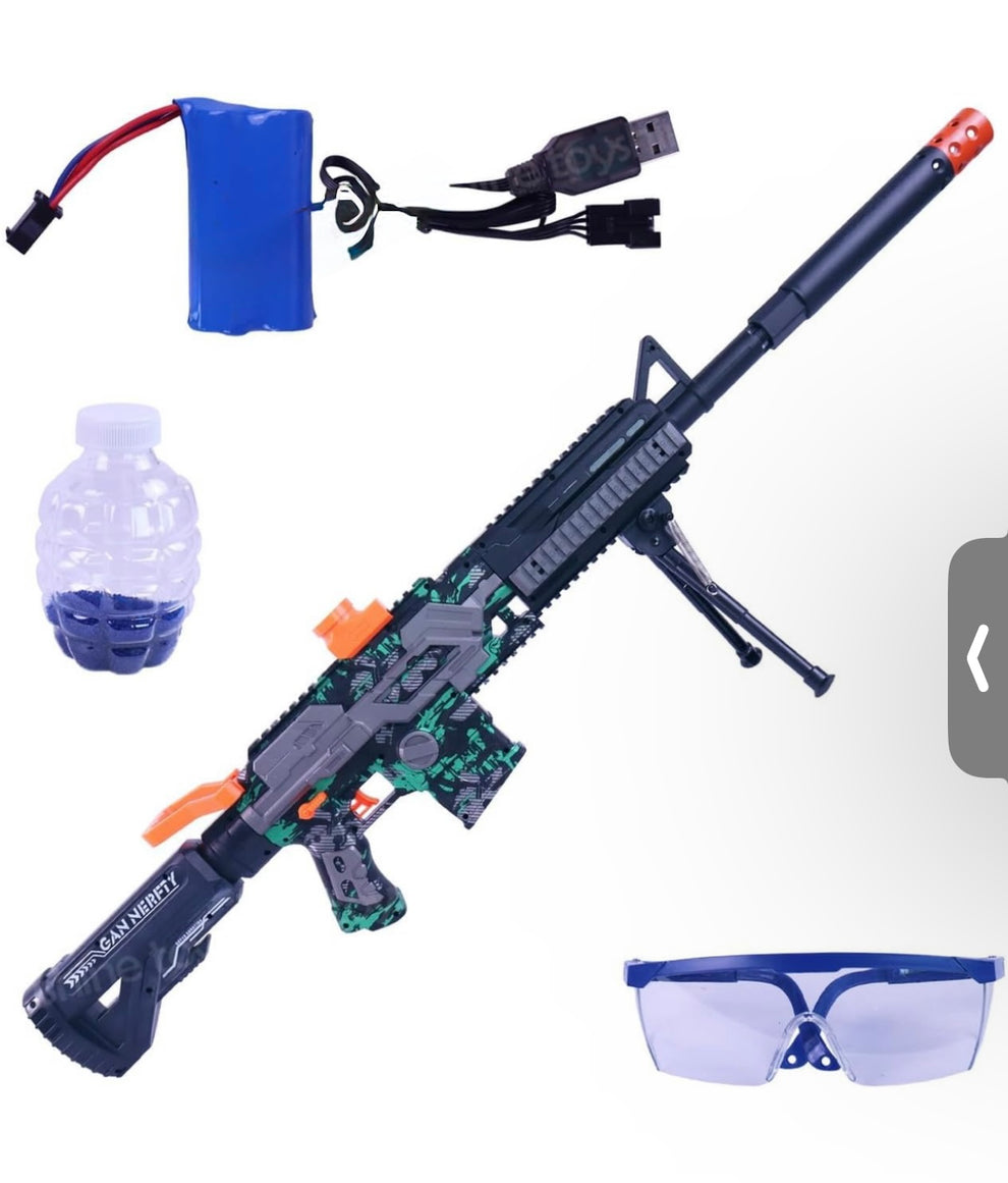 M416 Jelly Gun with orbeez ball jelly - big size Automatic battery ope ...