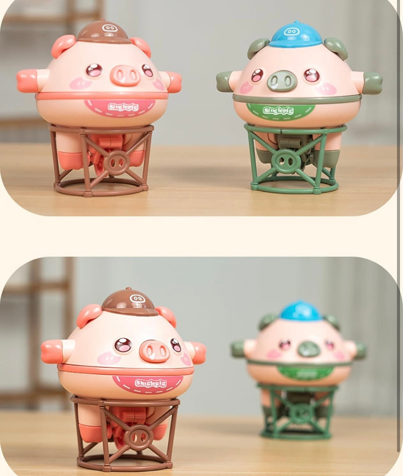 New balancing Cute Balanced Pig Toys,Roly-Poly Fingertip Gyroscope Bal ...