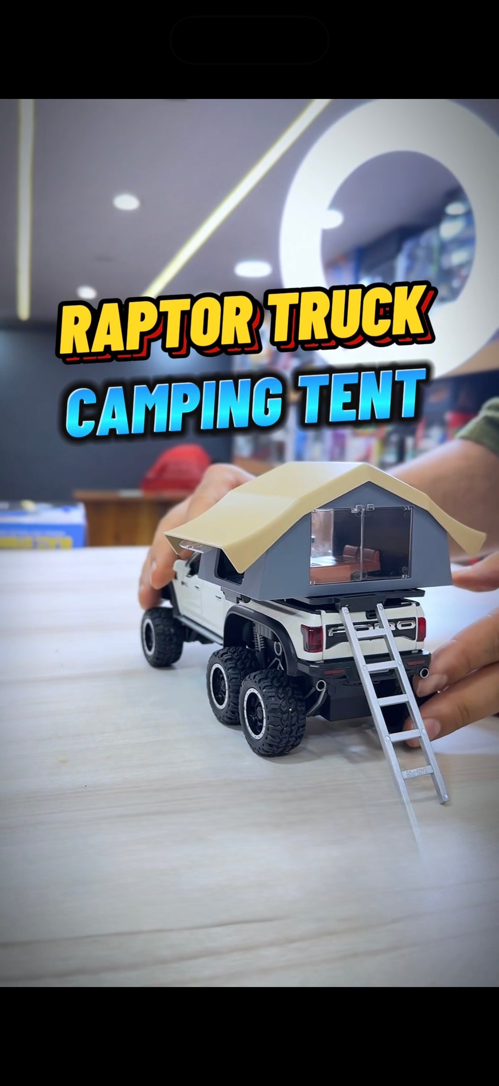 Ford Raptor F150 Pickup Truck Model Car Motorhome Camper, Zinc Alloy P ...