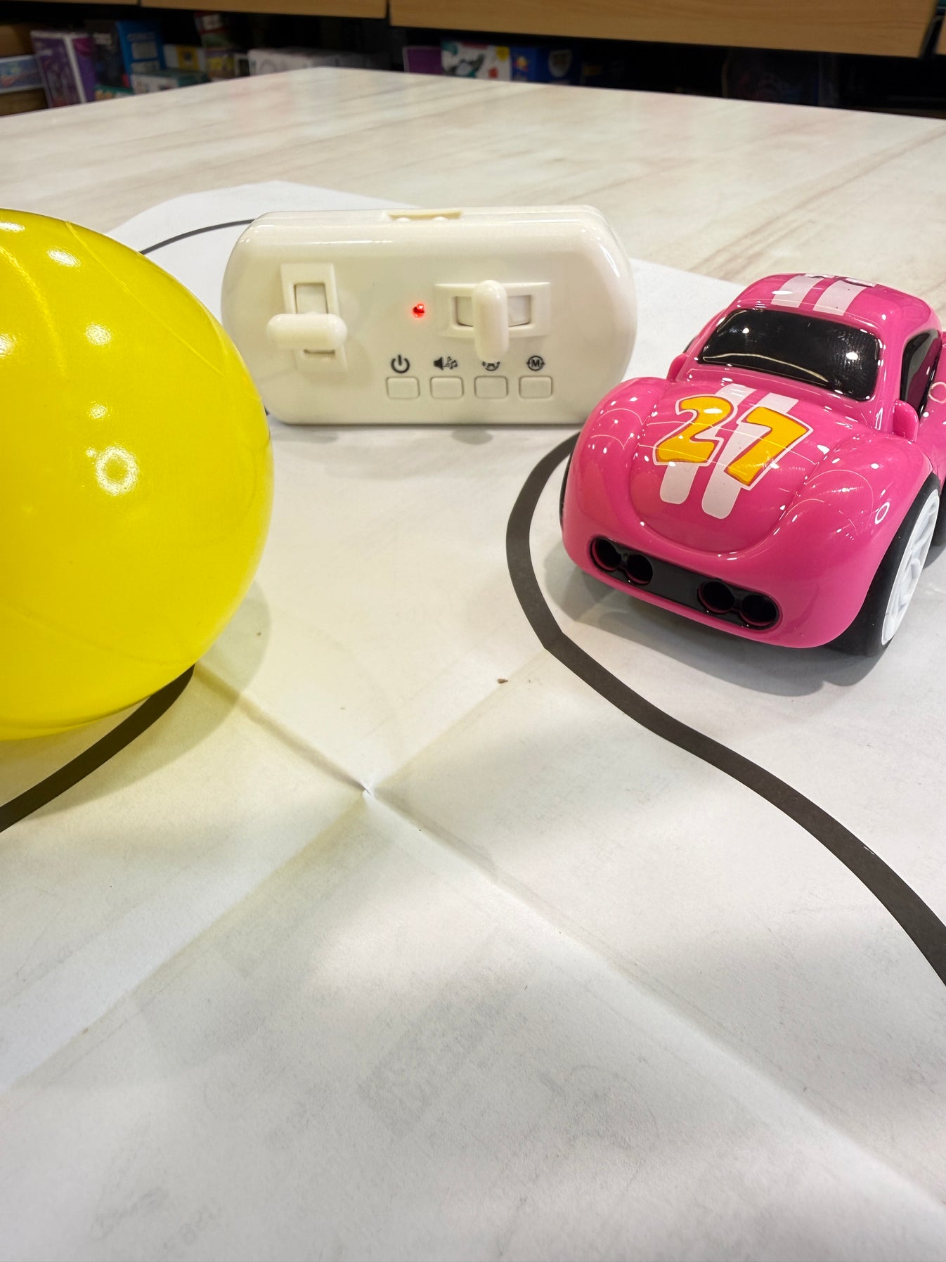 Pen induction Smart Sensor Mini Car for Kids | Magic Induction RC Inte ...
