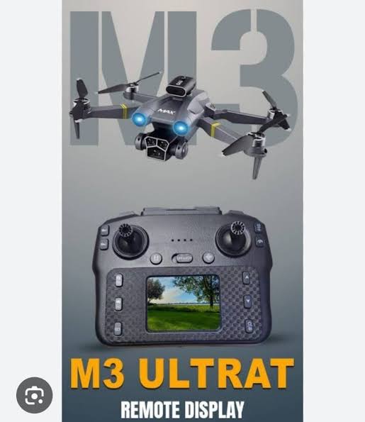 M3 Drone with Altitude Lock Techonology - 3 Cameras with Remote inbuil ...