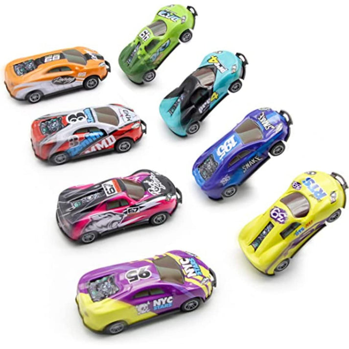 Crash Racing car 1 packet of four cars - Jumping Alloy Stunt Car - Pul ...