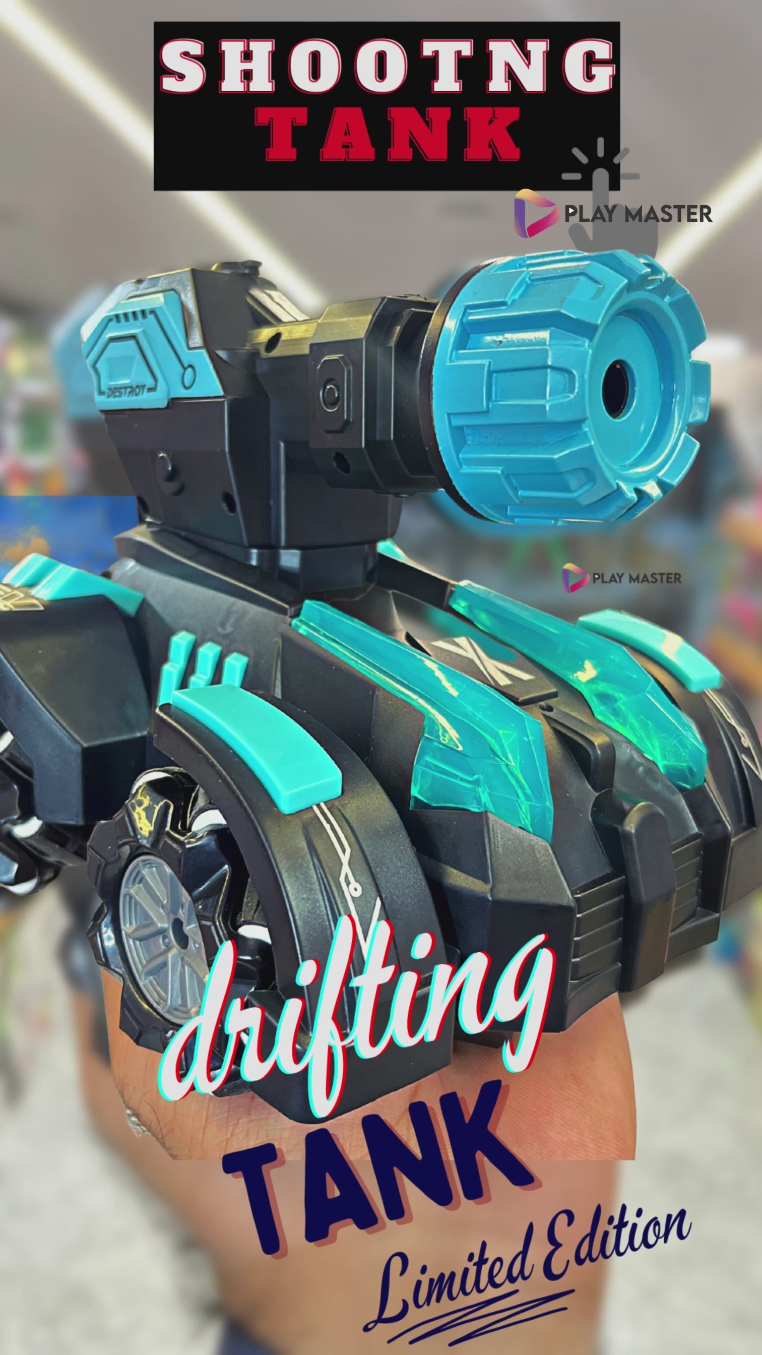 Remote control jelly tank with drifting wheels - Rc tank with jelly bo ...