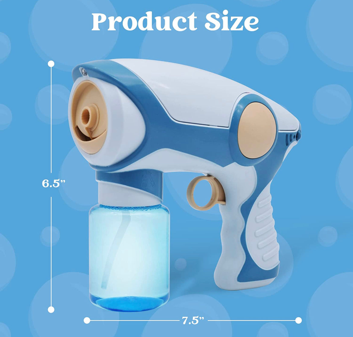 Smoke Gun Bubble gun Machine with 1 Bubble Solution - smoke bubble gun ...