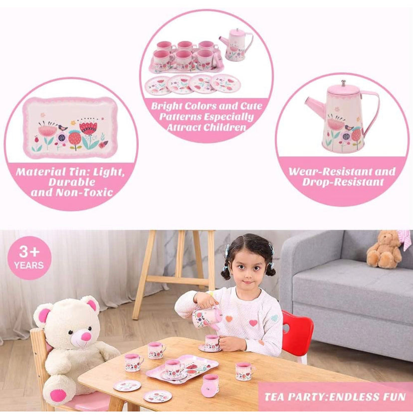 Metal Tea Set - Superb Quality metal tea set with suitcase packaging ...